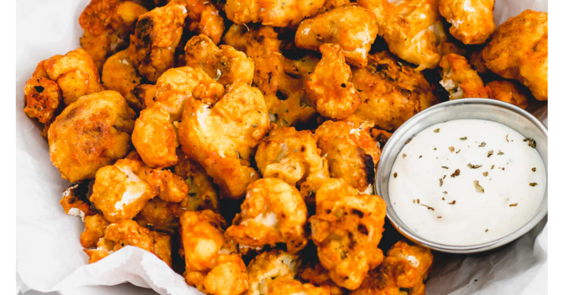 Conopidă Buffalo cu sos ranch la Airfryerul SL400